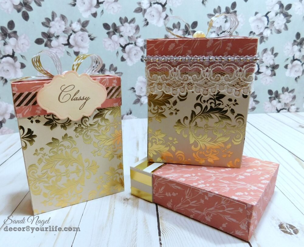 Note Card Gift Box Tutorial for Beginners | Decor8yourlife