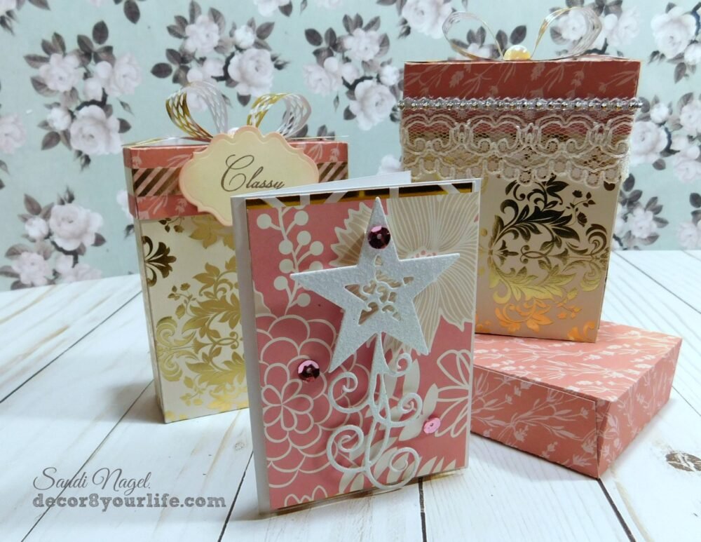 Note Card Gift Box Tutorial for Beginners | Decor8yourlife