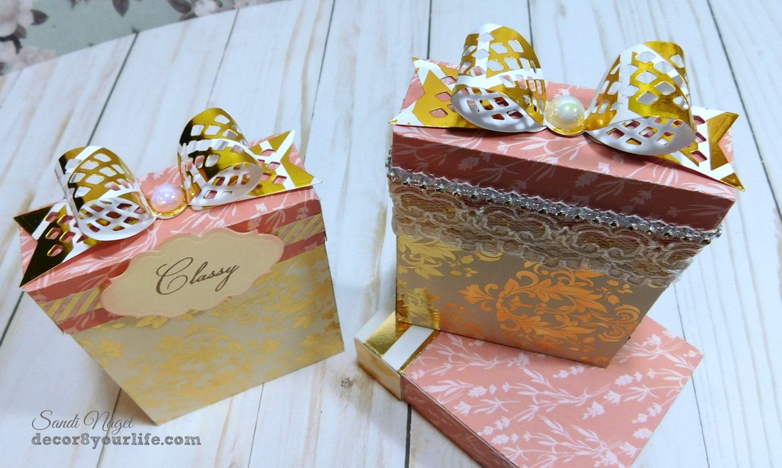 Note Card Gift Box Tutorial for Beginners | Decor8yourlife