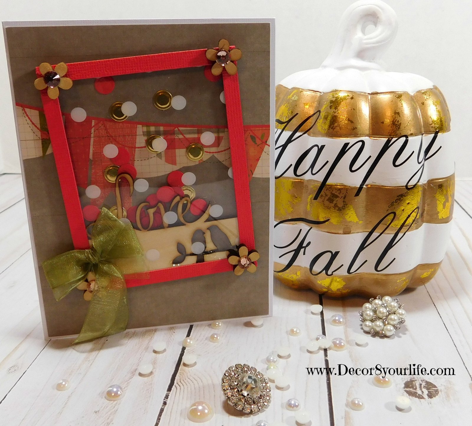 Shaker Card Tutorial | Spellbinders Card Kit Reviews and Tutorials