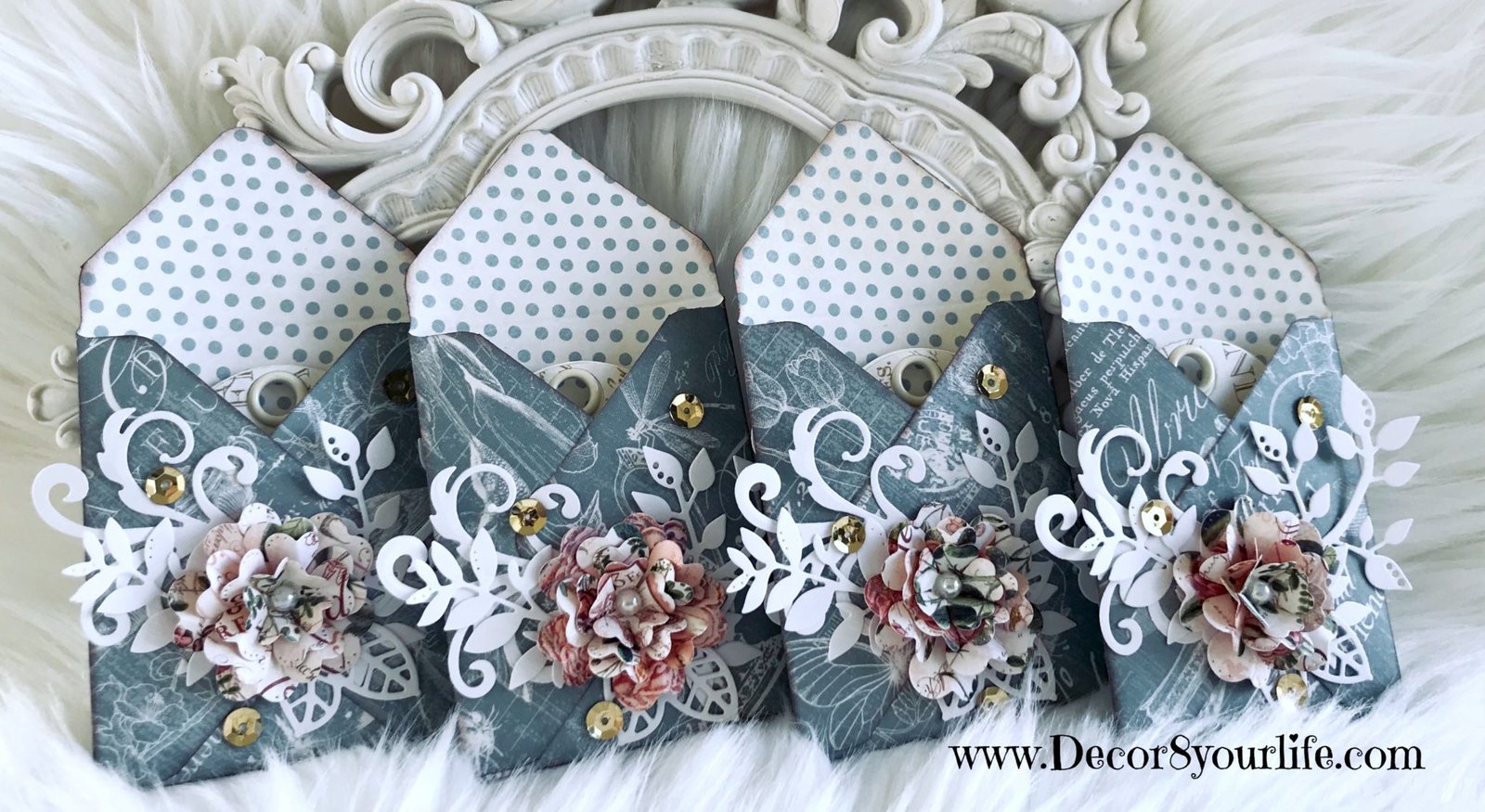 Graphic 45 Gift Card Gift Tag Holder | Decor8yourlife.com