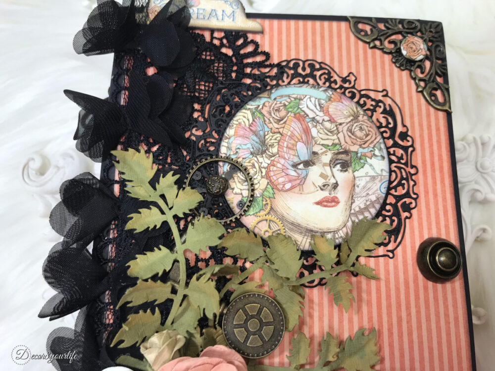 Graphic 45 Imagine Mini Album | Decor8yourlife.com Scrapbooking Ideas