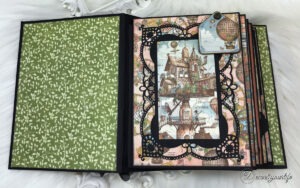 Graphic 45 Imagine Mini Album | Decor8yourlife.com Scrapbooking Ideas