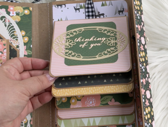 Tim Holtz Folio Mini Album | Decor8yourlife.com Scrapbooking ...