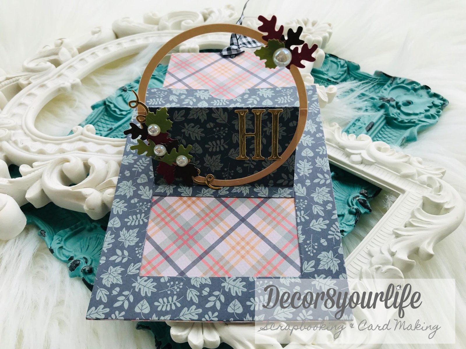 Slider Card Tutorial | Decor8yourlife.com Spellbinders Large DOM June 2019