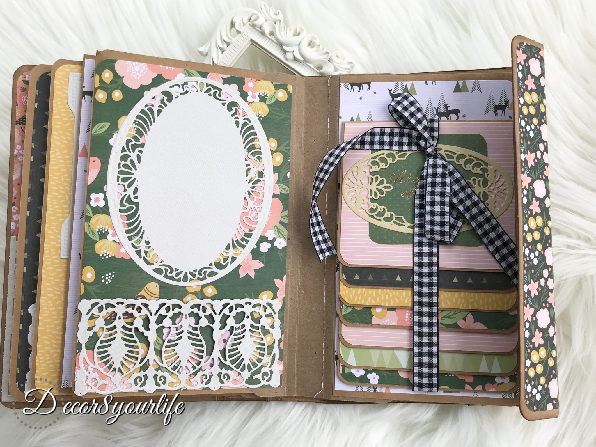 Tim Holtz Folio Mini Album | Decor8yourlife.com Scrapbooking ...