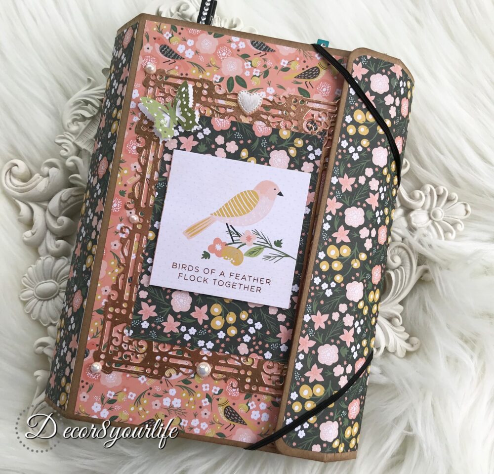 Tim Holtz Folio Mini Album | Decor8yourlife.com Scrapbooking ...