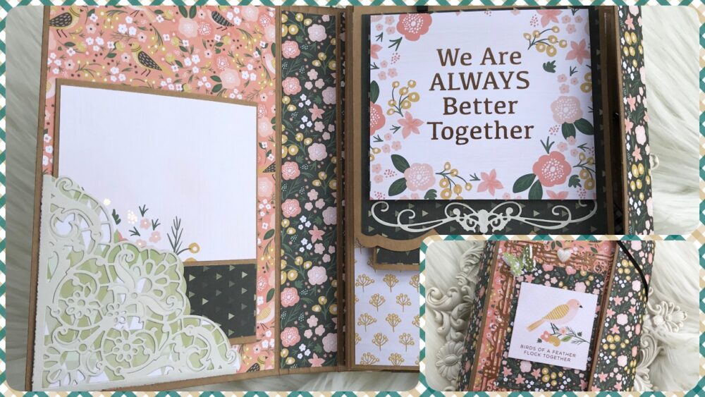 Tim Holtz Folio Mini Album | Decor8yourlife.com Scrapbooking ...