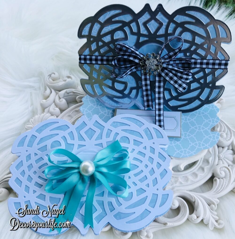 Easel Card Tutorial for Beginners | Decor8yourlife.com Spellbinders APG ...