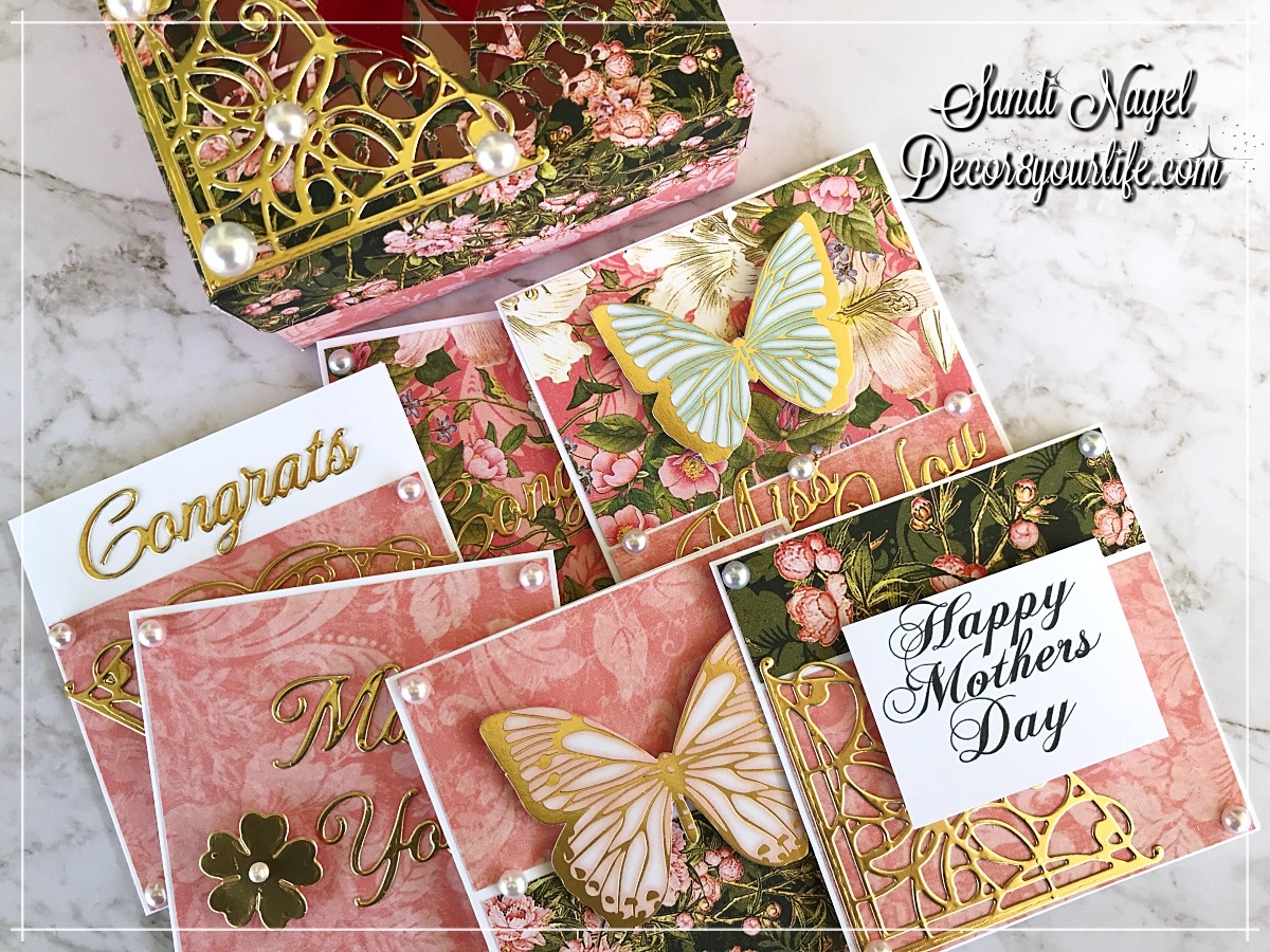 Spellbinders Club Kits March | Card Making Handmade DIY Ideas