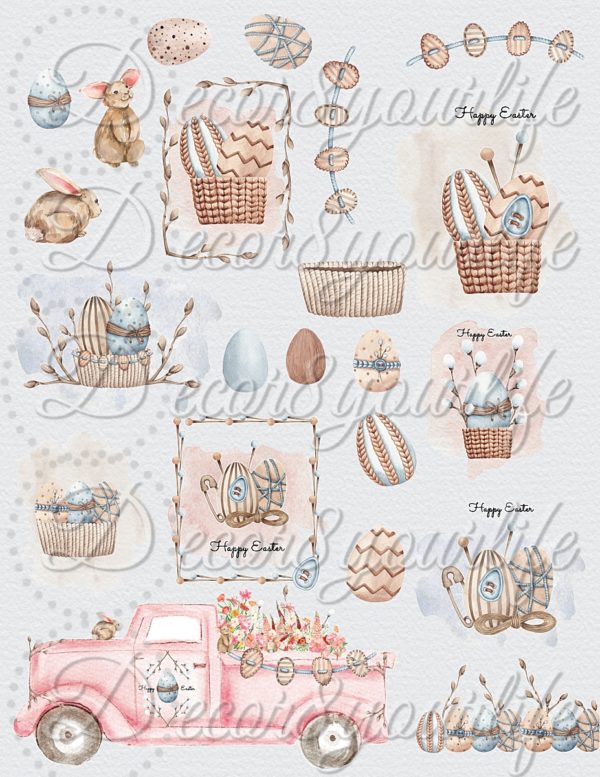 Spring Scrapbook Paper | Paper Crafting Supplies | Decor8yourlife