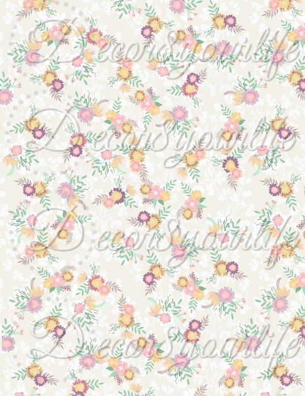 Spring Scrapbook Paper | Paper Crafting Supplies | Decor8yourlife