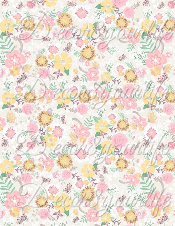 Spring Scrapbook Paper | Paper Crafting Supplies | Decor8yourlife