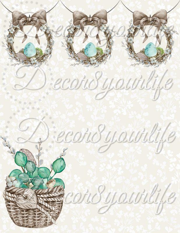 Spring Scrapbook Paper | Paper Crafting Supplies | Decor8yourlife
