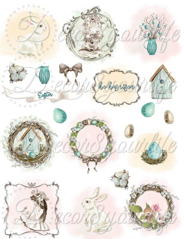 Spring Scrapbook Paper | Paper Crafting Supplies | Decor8yourlife