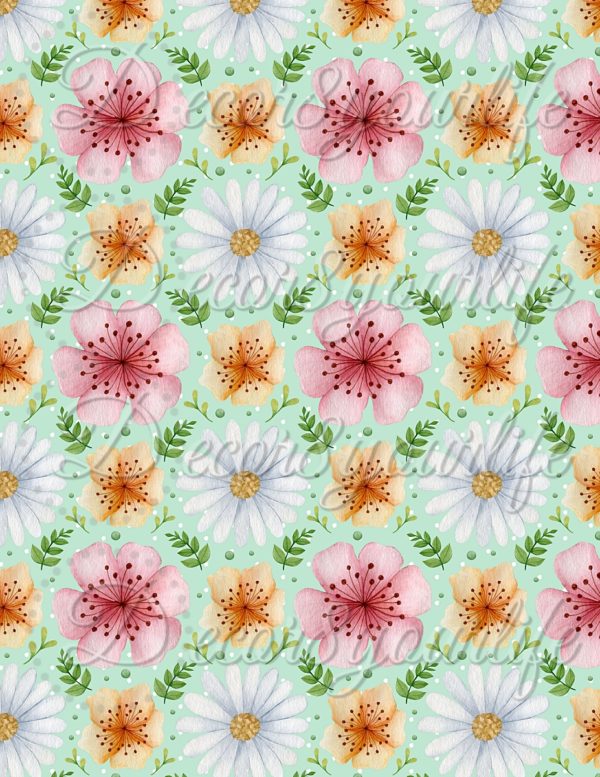 Spring Scrapbook Paper | Paper Crafting Supplies | Decor8yourlife
