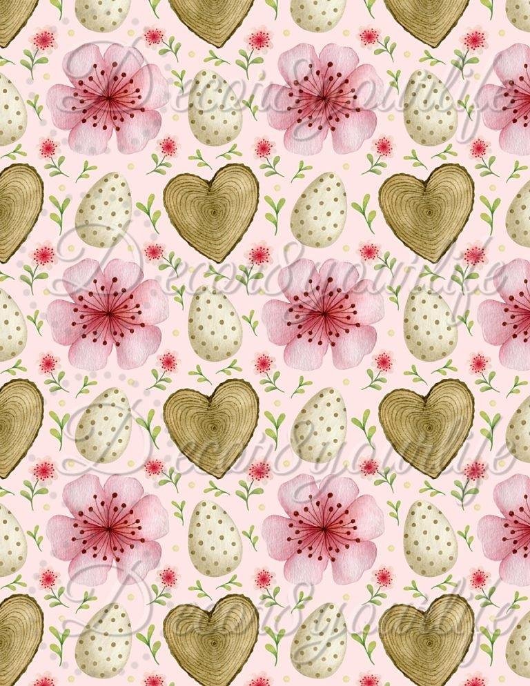 Spring Scrapbook Paper | Paper Crafting Supplies | Decor8yourlife