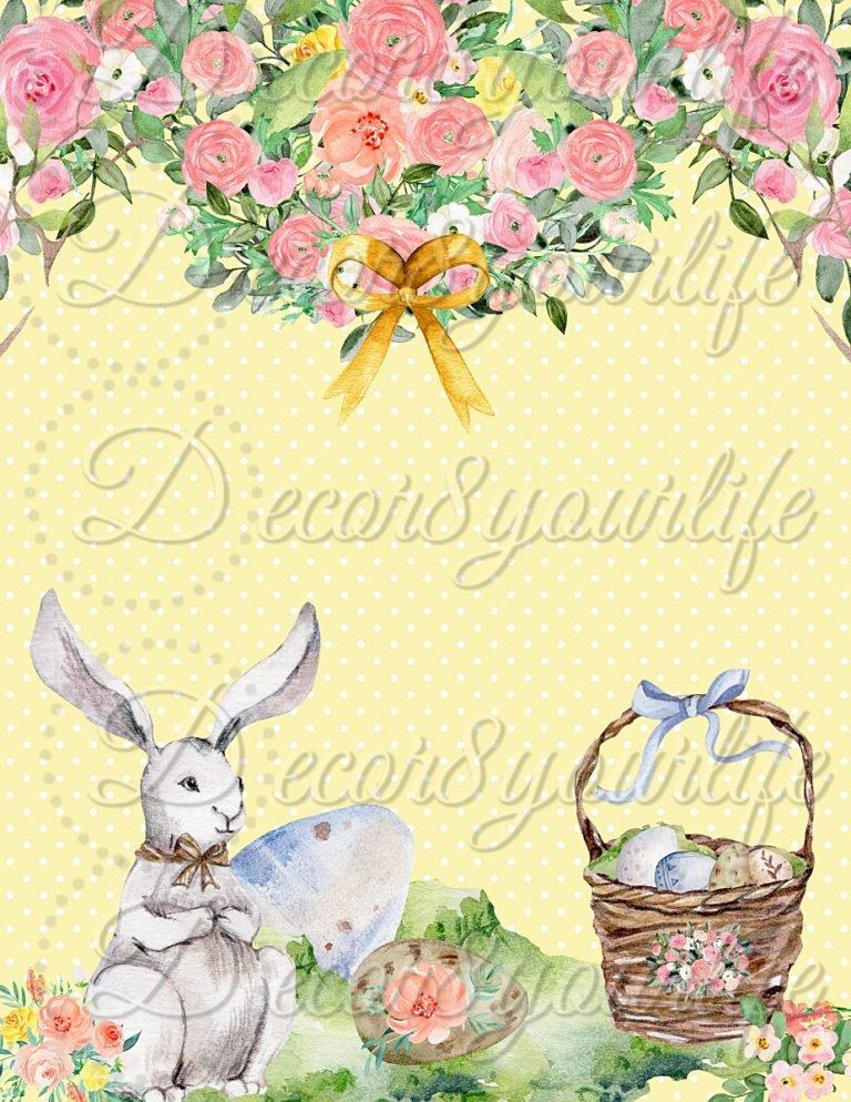 Spring Scrapbook Paper | Paper Crafting Supplies | Decor8yourlife