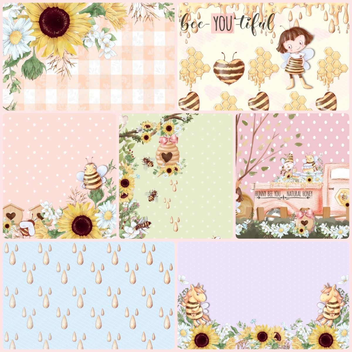 Scrapbook Paper Collection BeeYouTiful | DIY Crafts
