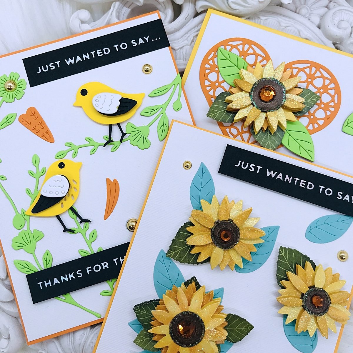 Cute Simple Cards in Minutes | Decor8yourlife.com | Paper Crafting Ideas