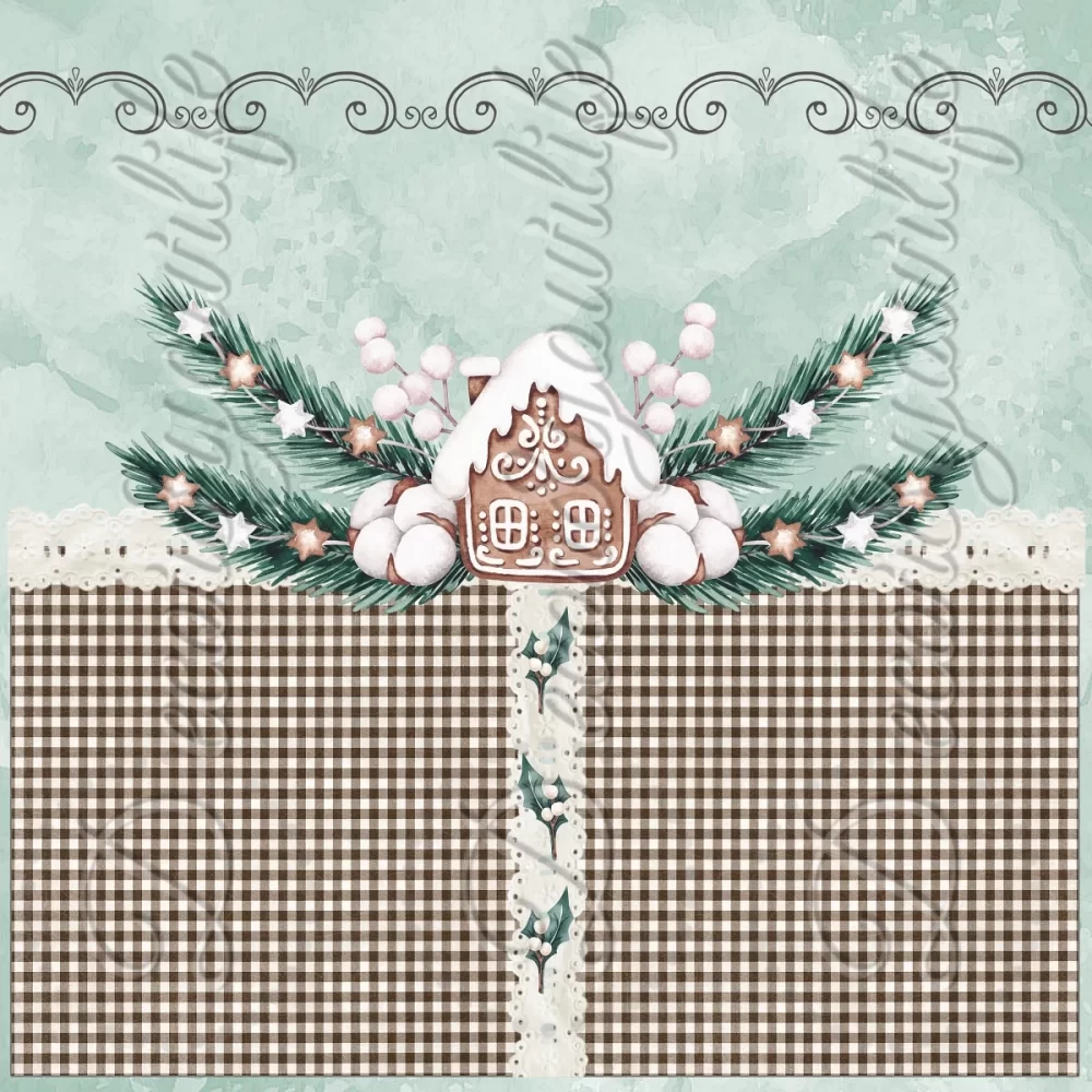 Scrapbook Paper Pack A Country Christmas | Shabby Chic