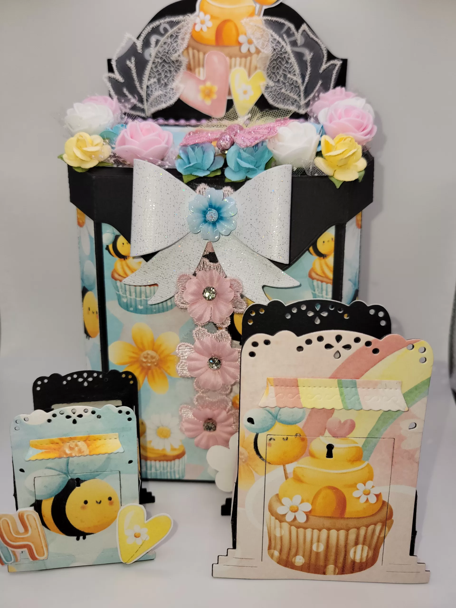 Cute Hunny Bee Scrapbook Paper Pack | Cute Papers